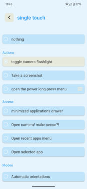 This app turns your phone's punch-hole cutout into a shortcut key