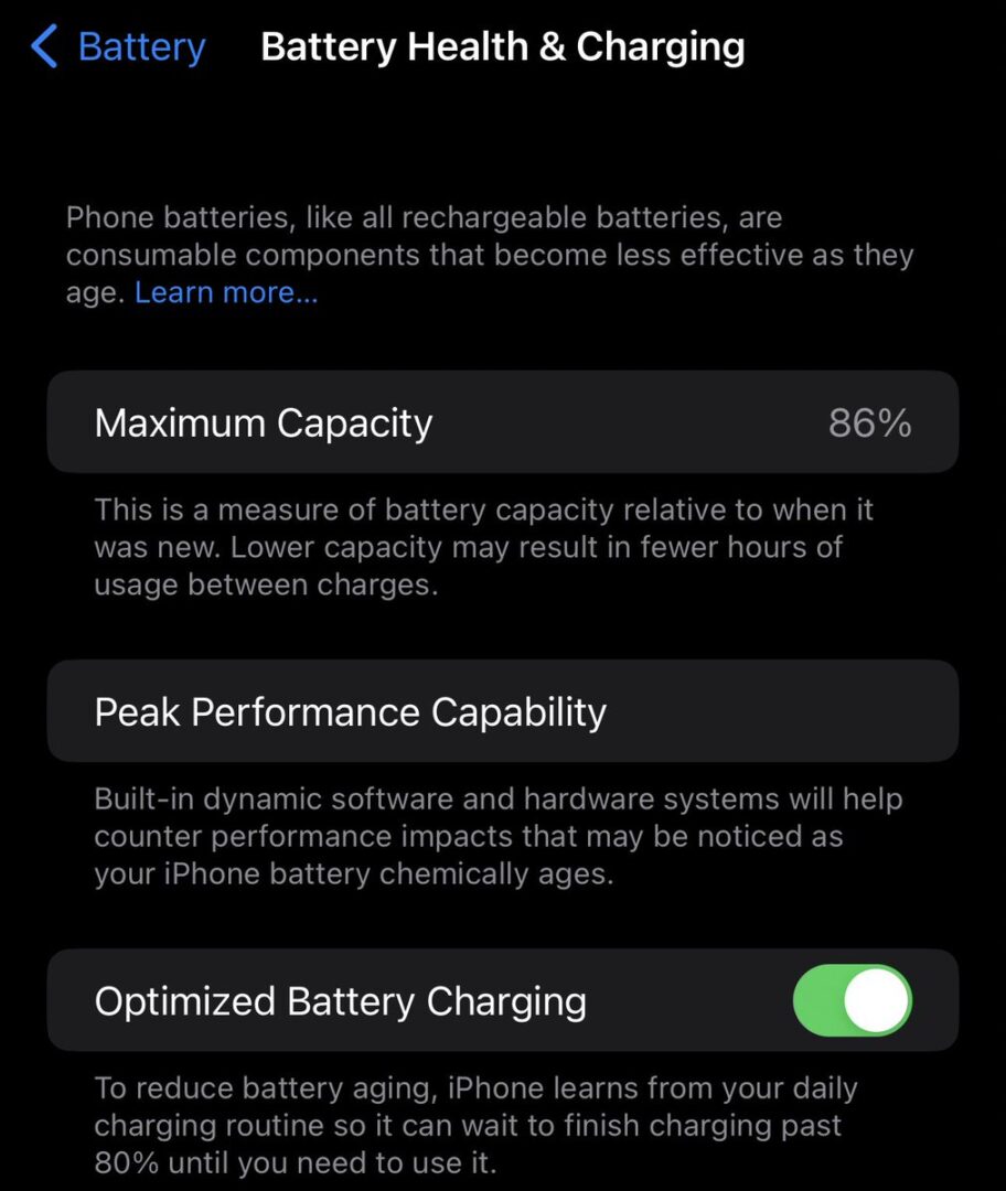 Your iPhone 14's battery degradation isn't great, but it's normal
