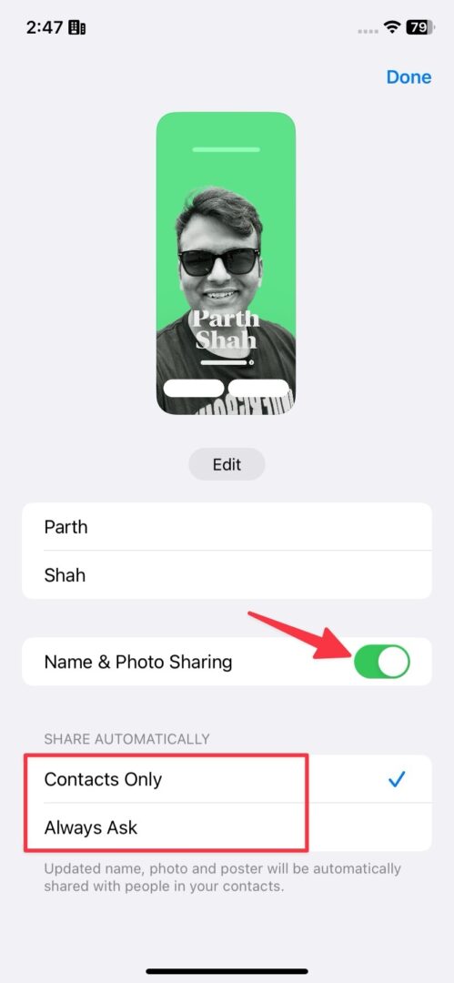 How to create a contact poster on iOS 17 - Android Authority