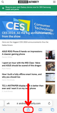 Add a website to an Android or iPhone home screen - Android Authority