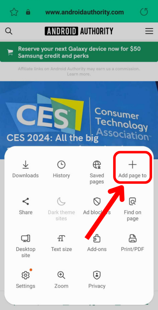 Add a website to an Android or iPhone home screen - Android Authority
