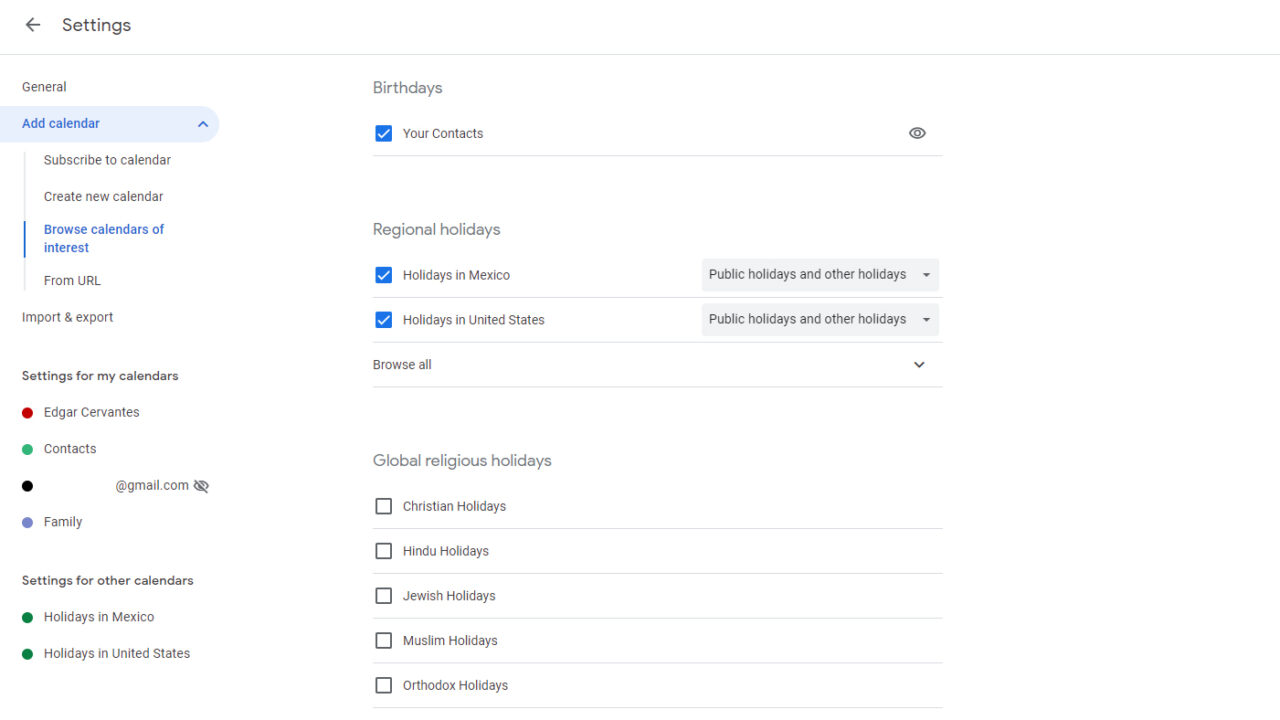 How to add a new calendar to Google Calendar - Android Authority