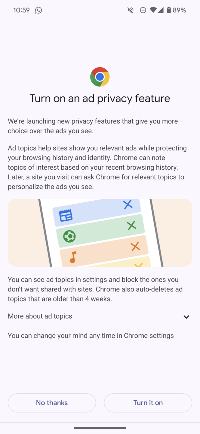 Chrome's Privacy Sandbox update puts web privacy in Google's hands