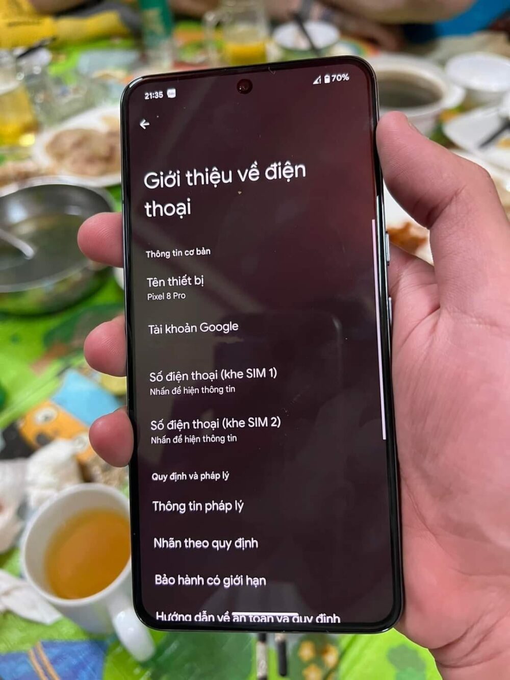 Real-life Pixel 8 Pro image shows the matte back is classy af