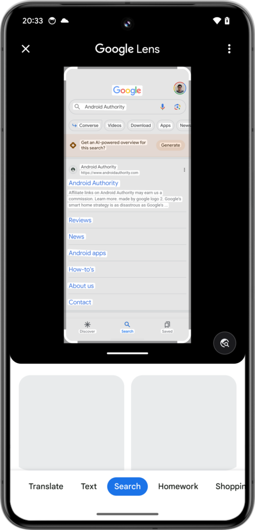 Android 14 QPR1’s new screen search gesture is inspired by Now on Tap