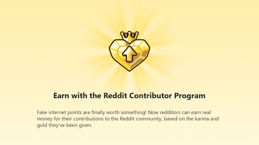 Reddit officially announces Contributor Program: Get paid for your posts
