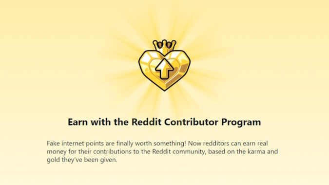 Reddit officially announces Contributor Program: Get paid for your posts