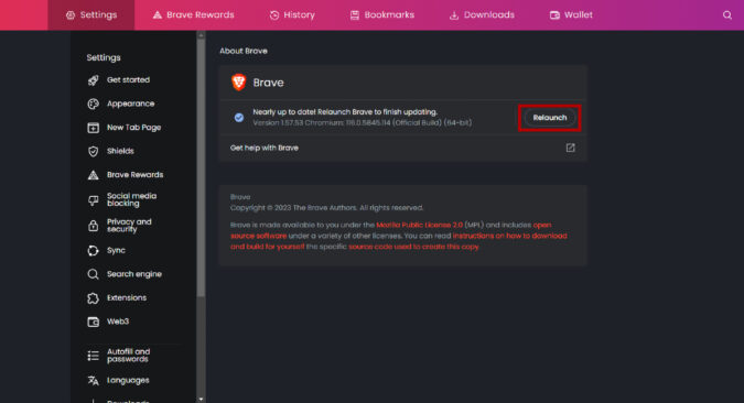 How to update Brave browser - Android Authority