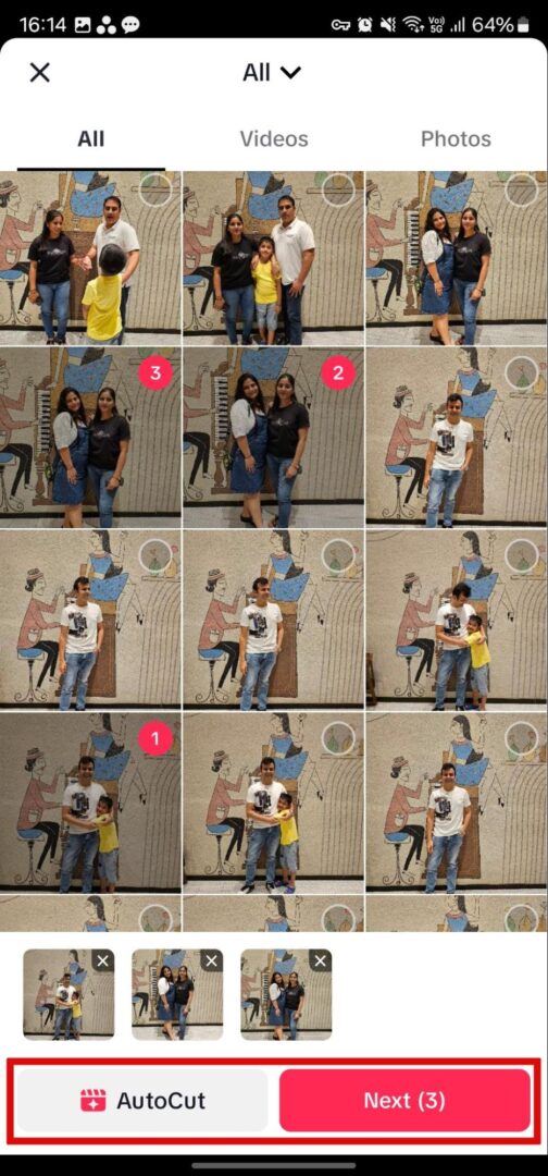 How to make a slideshow on TikTok - Android Authority