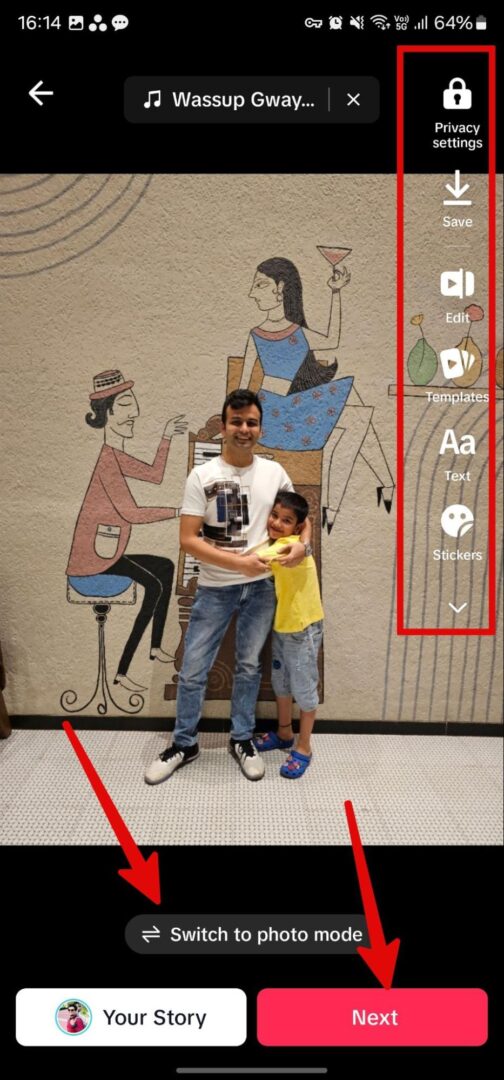 How to make a slideshow on TikTok - Android Authority