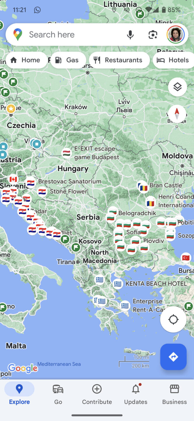 Google Maps lists were getting useless, then emojis came along