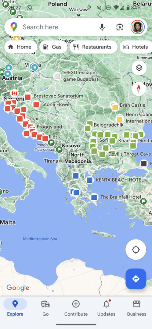 Google Maps lists were getting useless, then emojis came along