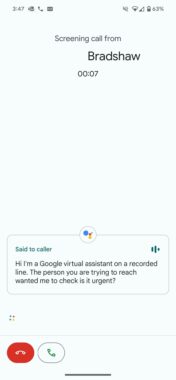 Don't want to pick up that call? Let Google Assistant ask if it is urgent