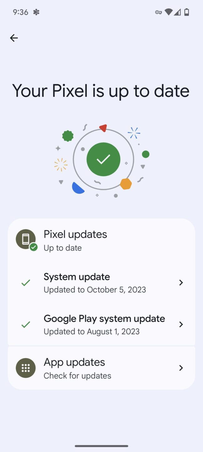 Google Pixel Check for Updates page gets a refresh - Android Authority