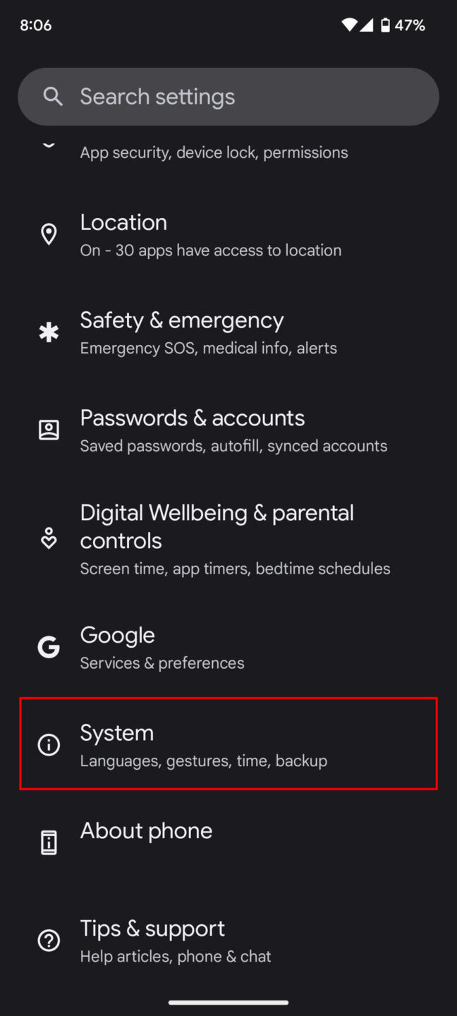 How to take a screenshot on a Google Pixel 8 - Android Authority