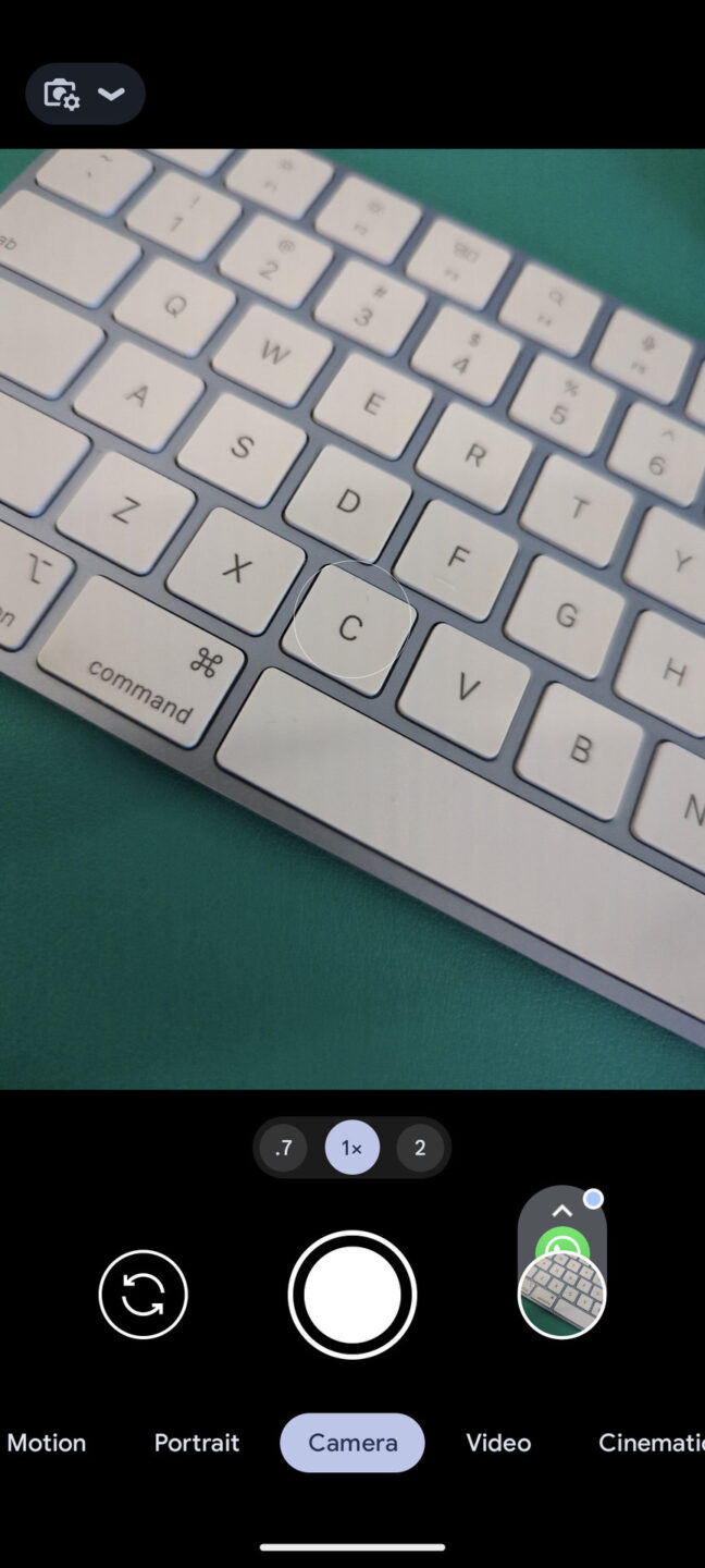 I really like the new Google Pixel camera UI, except for one ...
