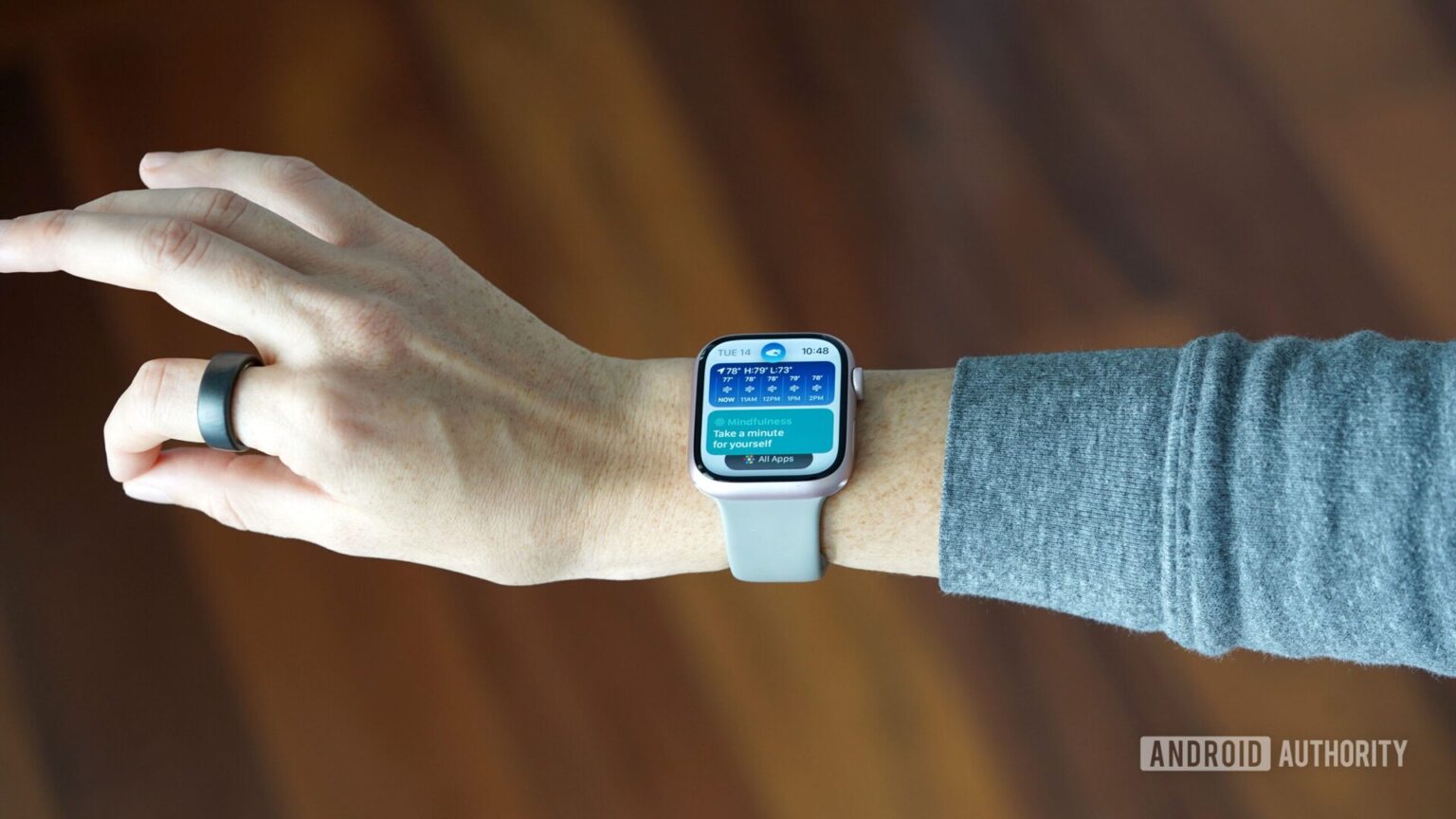 The Apple Watch's double tap feature is both fun and useful