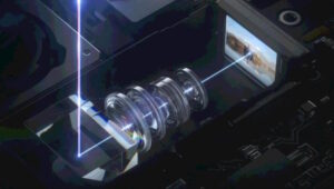 What is a periscope camera lens, and how does it work?