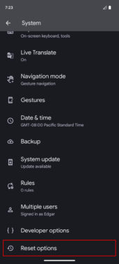 How to reset network settings on an Android phone or tablet