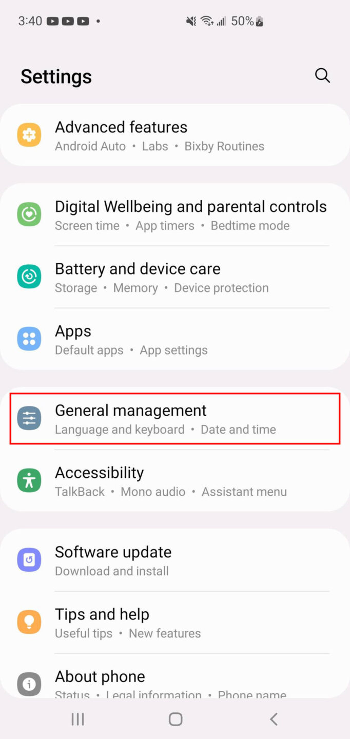 How to reset network settings on a Samsung Galaxy phone or tablet