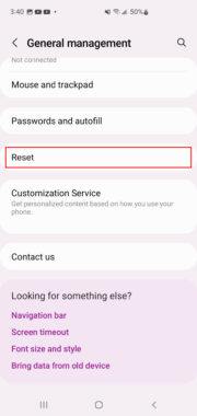 How to reset network settings on a Samsung Galaxy phone or tablet