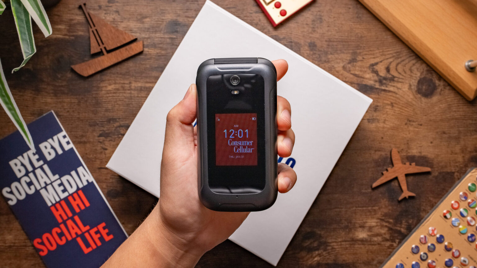 Consumer Cellular brings a modern twist to a classic with the IRIS Flip ...