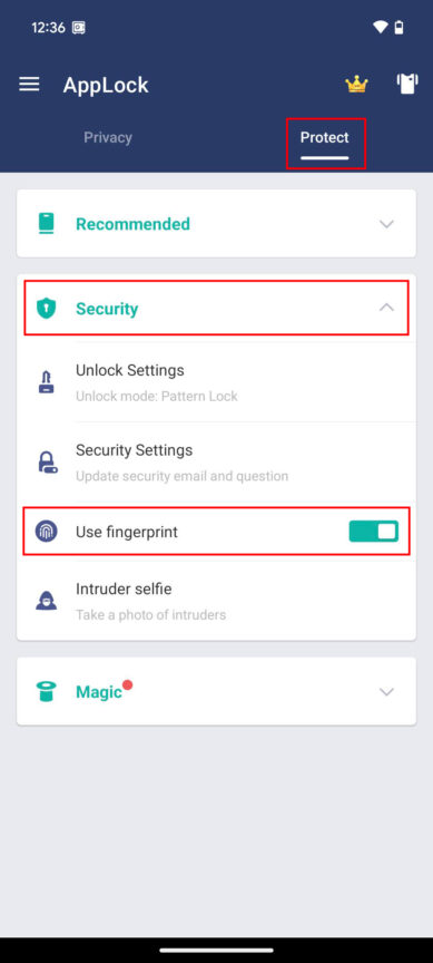 How to use a fingerprint to lock apps and files on Android- Android ...