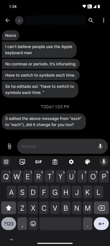Nothing Chats tested: iMessage support works, but still not ideal