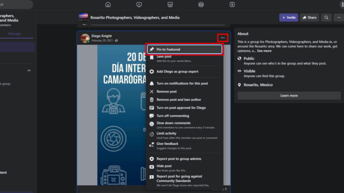 How to pin a post on Facebook and why you'd want to - Android Authority