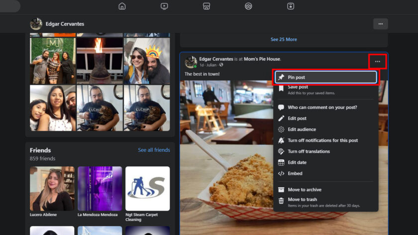 How to pin a post on Facebook and why you'd want to - Android Authority