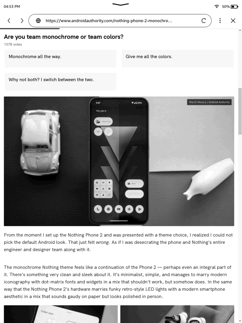 Kindle e-readers get updated with fast and powerful web browser
