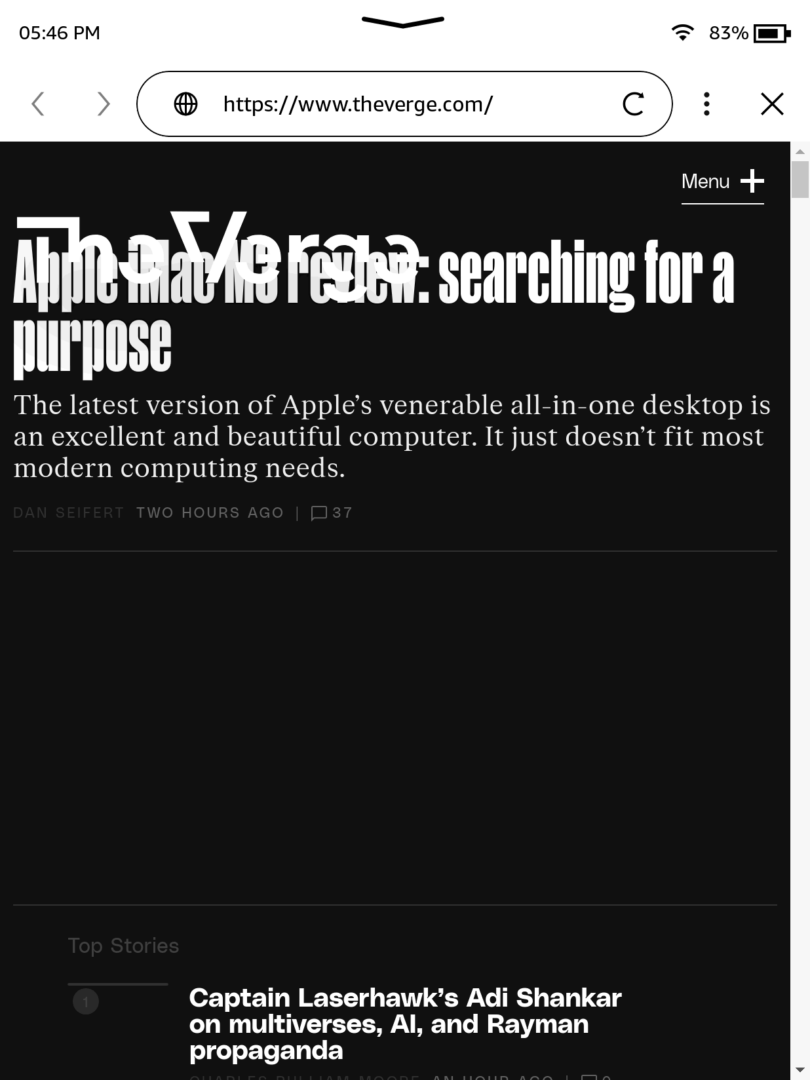 Kindle e-readers get updated with fast and powerful web browser