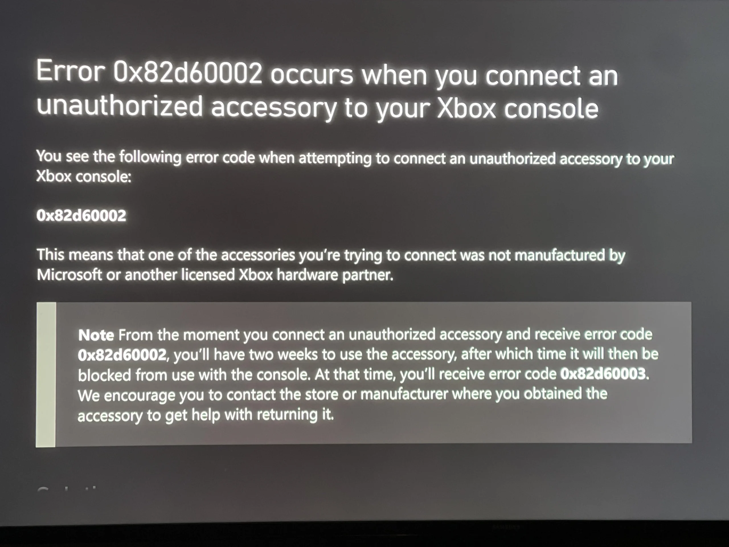 What Is Xbox Error Code 0x82d60002 Android Authority