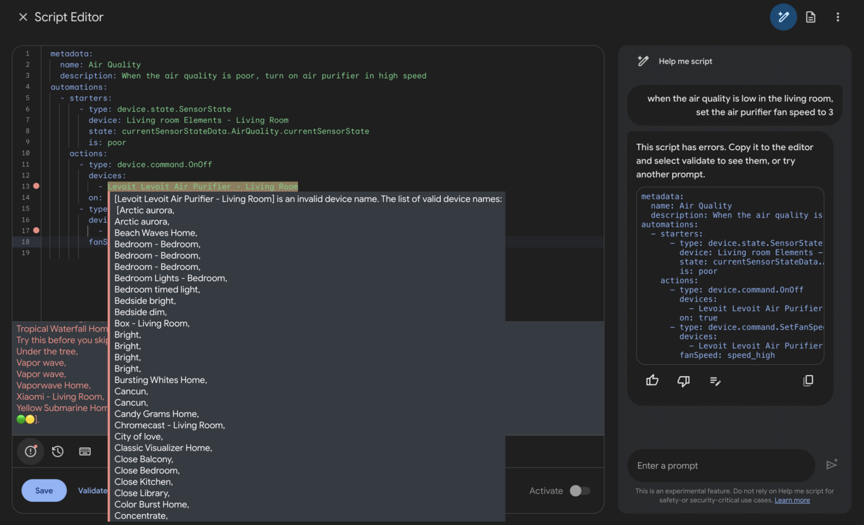 I didn't dare mess with Google Home's scripts before 'Help me script' came along - Android Authority