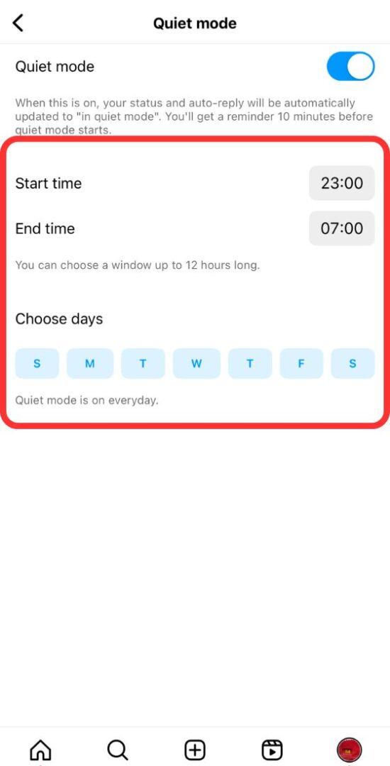 What is Instagram Quiet Mode and how to turn it on or off
