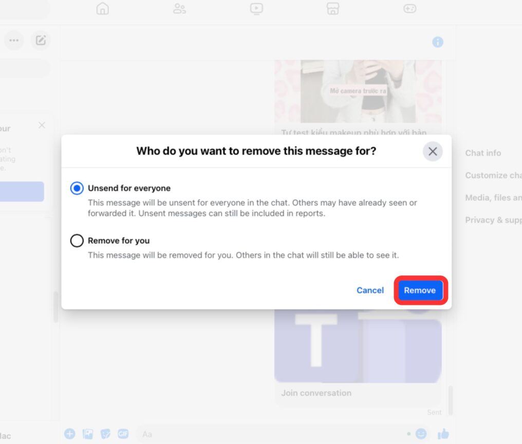 How to use Facebook Messenger's unsend feature - Android Authority
