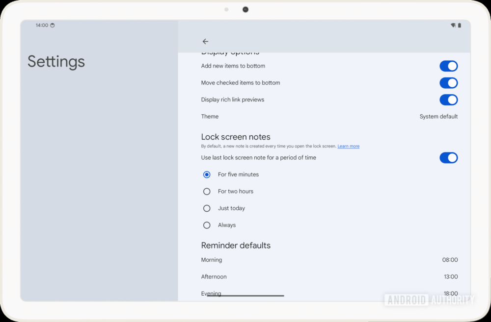 Google Keep will soon let you quickly jot notes from the lock screen
