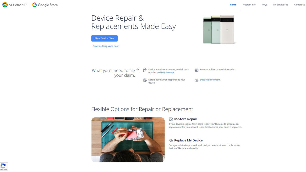 Preferred Care for Pixel devices is a confusing service