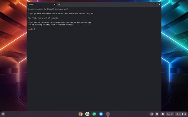 20 basic Chrome OS CROSH commands you should know