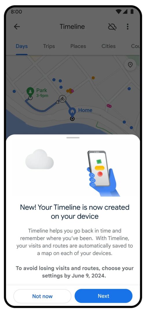 Google Maps adds controls to help you move around more discreetly