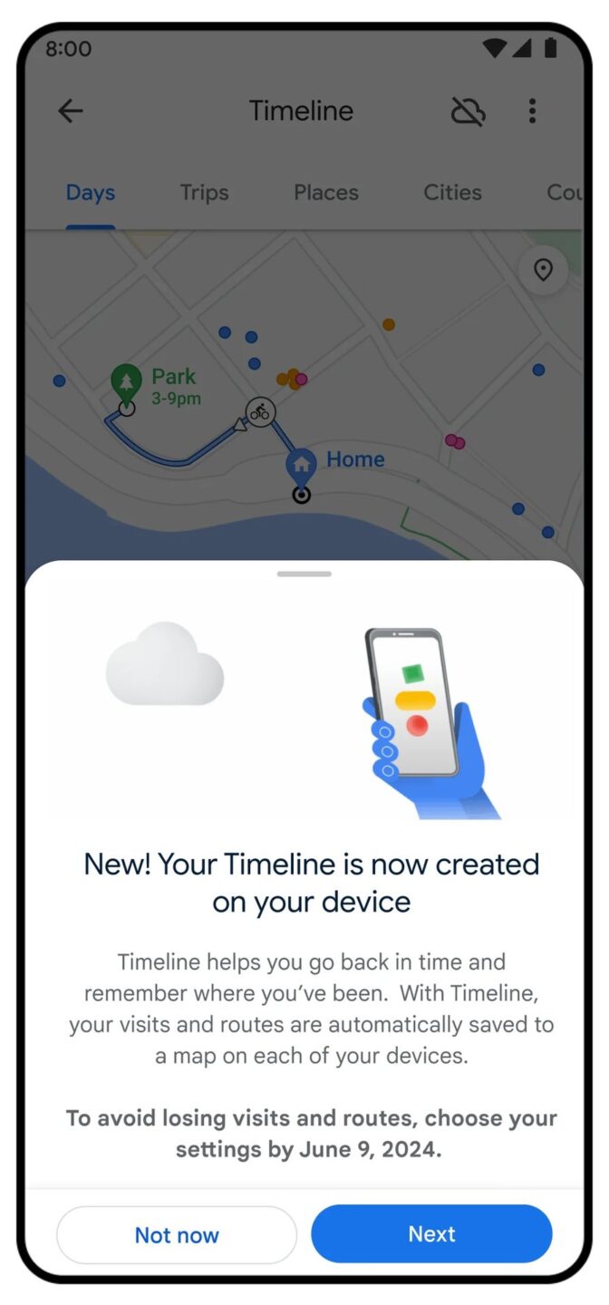 Google Maps adds controls to help you move around more discreetly