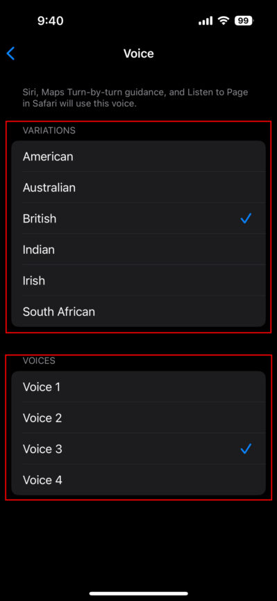 How to change voice on Apple Maps - Android Authority
