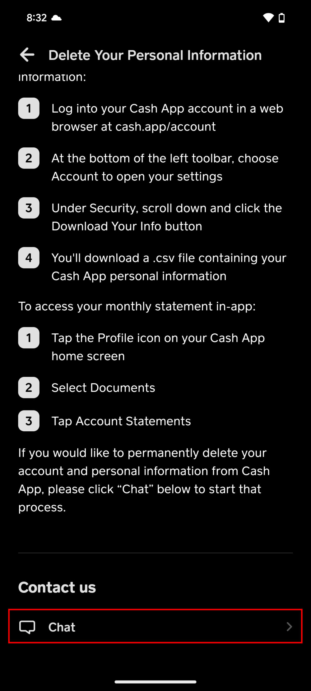How to delete Cash App history - Android Authority