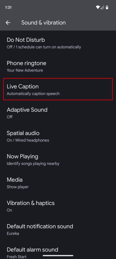 How to turn off Live Caption on Android - Android Authority