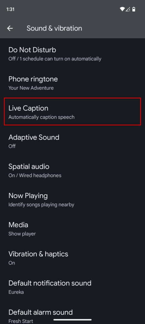 How to turn off Live Caption on Android - Android Authority
