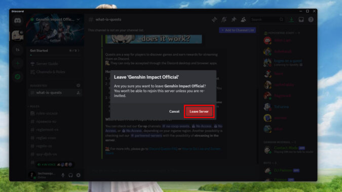 How to leave a Discord server - Android Authority