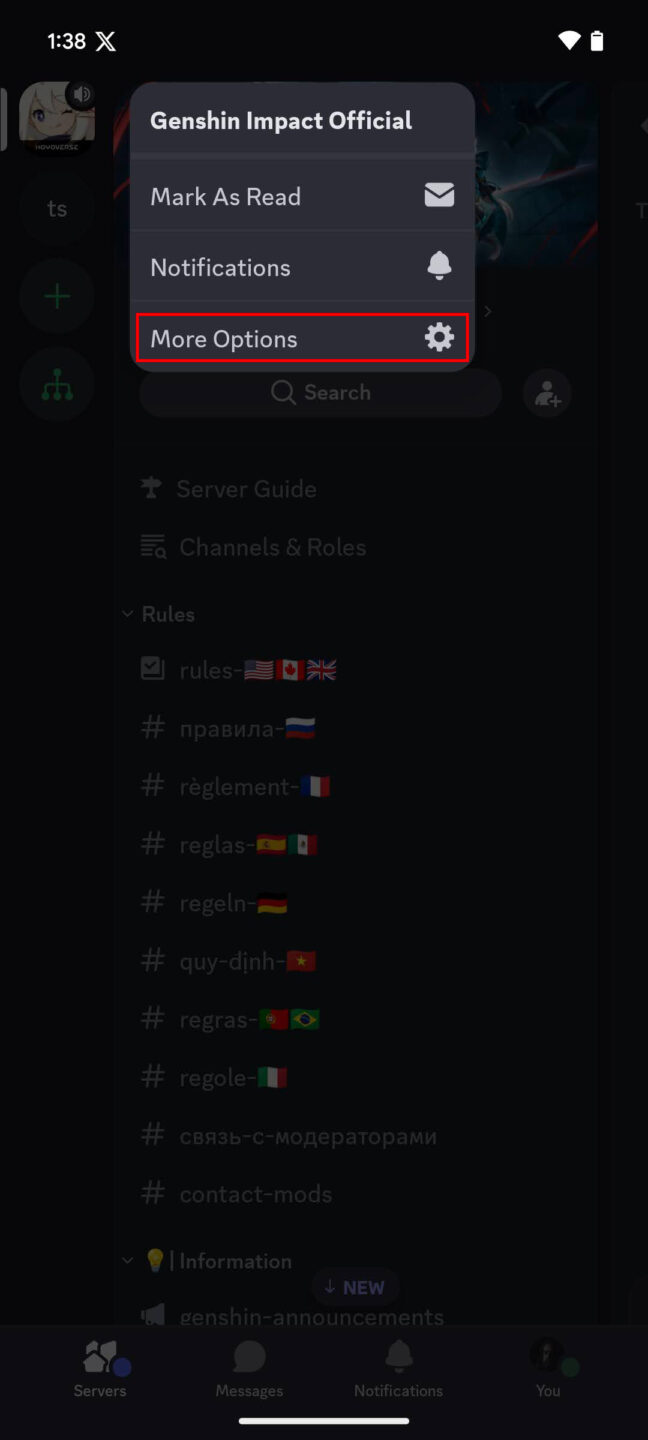 How to leave a Discord server - Android Authority