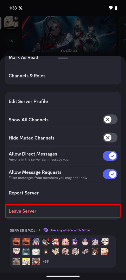 How to leave a Discord server - Android Authority