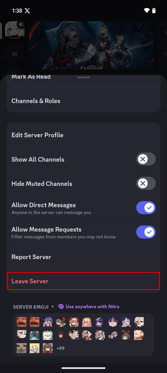 How to leave a Discord server - Android Authority