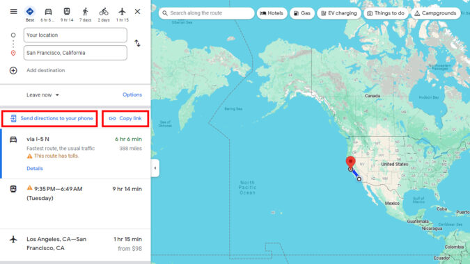How to save a route on Google Maps - Android Authority